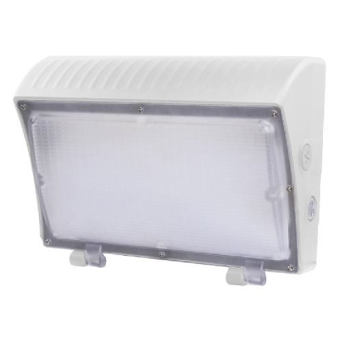 ESL Vision 40/55/70W LED Wall Pack w/ BBU & Sensor, Semi Cut Off ...