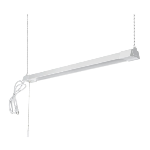 ETi Lighting 3-ft 32W LED Shop Light w/ Pull String, Non-Dim, 3000 lm ...