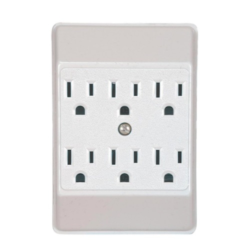 wall sockets white