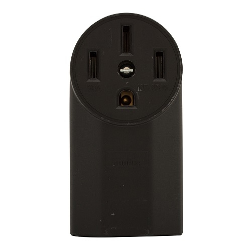 Eaton 50 Amp NEMA 14-50R 125V/250V Range and Dryer Flush Power ...