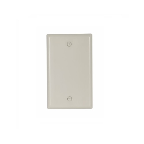 Eaton Wiring Blank Wall Plate, 1-Gang, Light Almond (Eaton Wiring ...