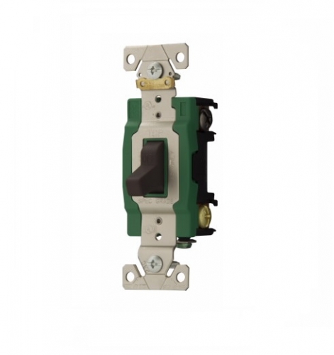 Eaton Wiring 30 Amp Toggle Switch, Industrial Grade, Brown (Eaton ...