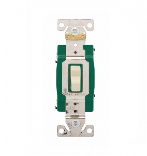Eaton Wiring 30 Amp Toggle Switch, Industrial Grade, Ivory (Eaton ...
