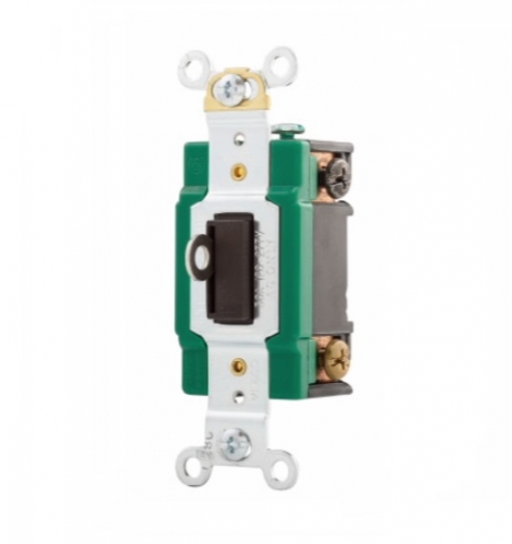 Eaton Wiring 30 Amp Toggle Switch, Industrial Grade, Brown (Eaton ...
