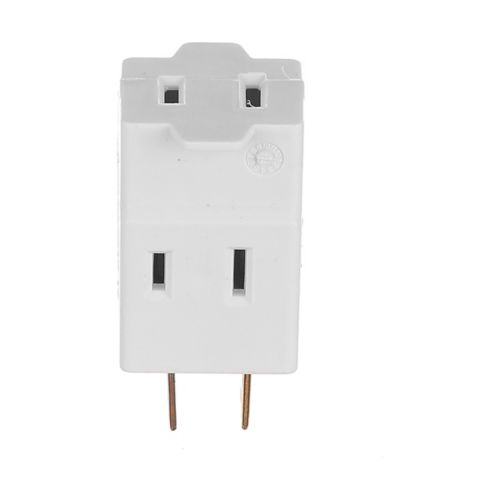 Eaton Wiring Cube 3 Outlet Tap, Single Receptacle, Polarized, 1-15R ...