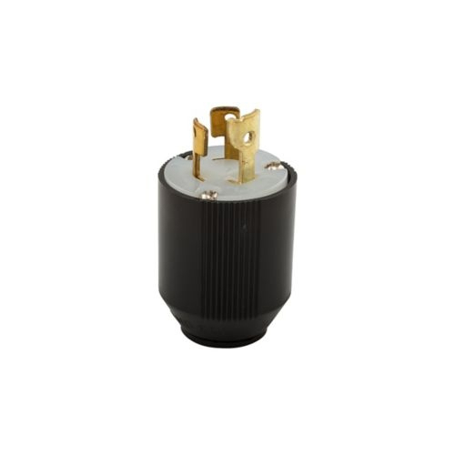 Eaton Wiring Grip-Locking Plug, L5-15, 125V, 15 Amp, 16-12 AWG, Black ...