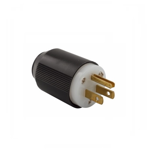 Eaton Wiring 15 Amp Electric Plug, Auto Grip, Nylon, Black (Eaton ...