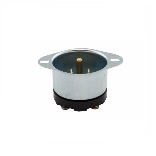 Eaton Wiring 15 Amp Flanged Inlet Connector, Nylon, Black (Eaton Wiring ...