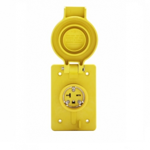 Eaton Wiring 20 Amp NEMA 6-20R 250V Watertight Single Receptacle (Eaton ...