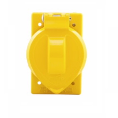 Eaton Wiring Weatherproof Single Receptacle Metal Cover for FS/FD ...