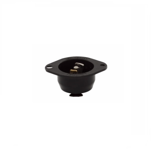 Eaton Wiring 15 Amp Flanged Inlet Connector, Locking, ML3, Black (Eaton ...