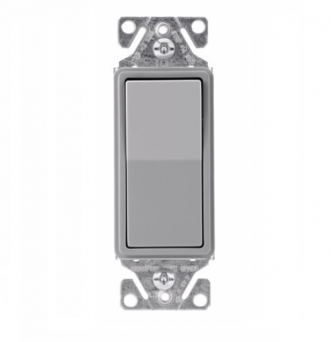 Eaton Wiring 15 Amp 3-Way Rocker Switch, Gray (Eaton Wiring 7503GY ...