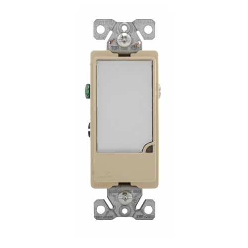 Eaton Wiring Full LED Single-Pole Wallbox Nightlight w/Sensor, Dimmable ...
