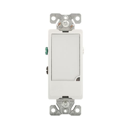 Eaton Wiring LED Nightlight Decorator, 120V, 15 Amp, 14-12 AWG, White ...