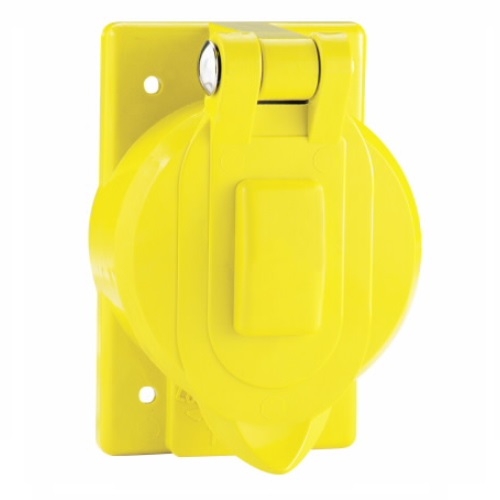 Eaton Wiring Weatherproof Receptacle Cover for 50 Amp Locking Devices ...