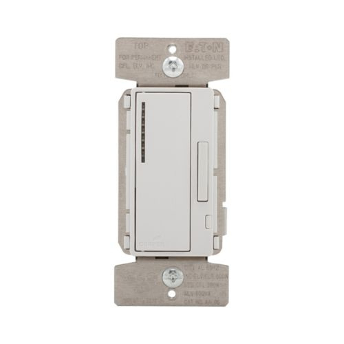Eaton Wiring Smart Dimmer, 3 Way, 1-Pole, 1-Ph, 3-Gang, 120V, White ...