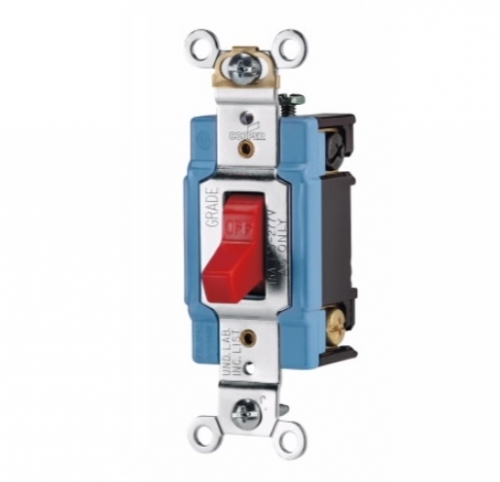 Eaton Wiring 15A Modular Toggle Switch, Single Pole, #14-#10 AWG, 120V ...