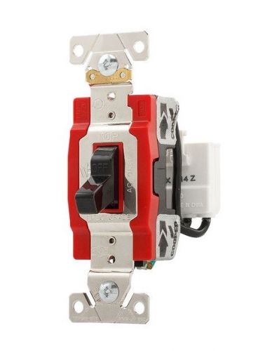 Eaton Wiring 20A Modular Toggle Switch, Single Pole, #14-#10 AWG, 120V ...