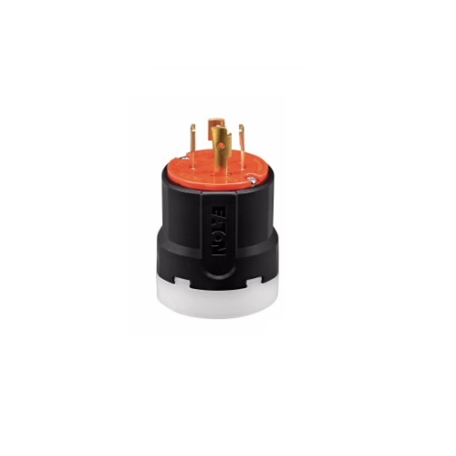 Eaton Wiring 30 Amp Color Coded Plug, 3-Pole, 4-Wire, #14-8 AWG, 125 ...