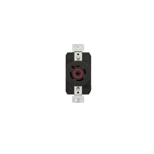 Eaton Wiring 20 Amp Color Coded Receptacle, 4-Pole, 5-Wire, #14-8 AWG ...