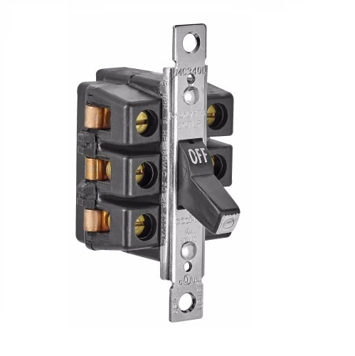 Eaton Wiring 40 Amp Motor Control Toggle Switch, NEMA Type 1, 600V ...