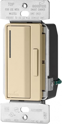 Eaton Wiring Remote Dimmer, 1-Pole, 120V, 300W, Ivory (Up to 5) (Eaton ...