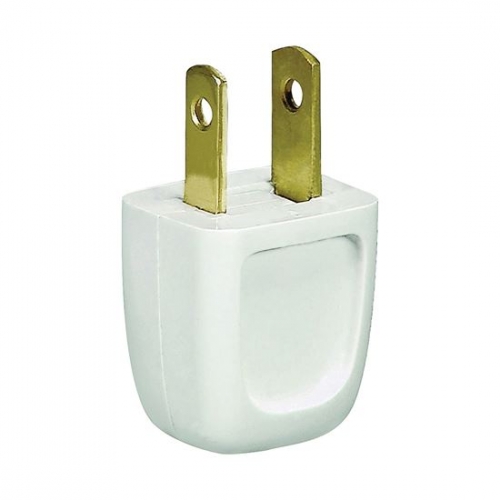 Eaton Wiring 10A Plug Easy Install, Non-Polarized, 2-Pole, 2-Wire, 125V ...