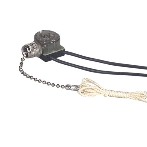 Eaton Wiring 6 Amp Pull Chain Canopy Switch, Single-Pole, 18 AWG, 125V ...