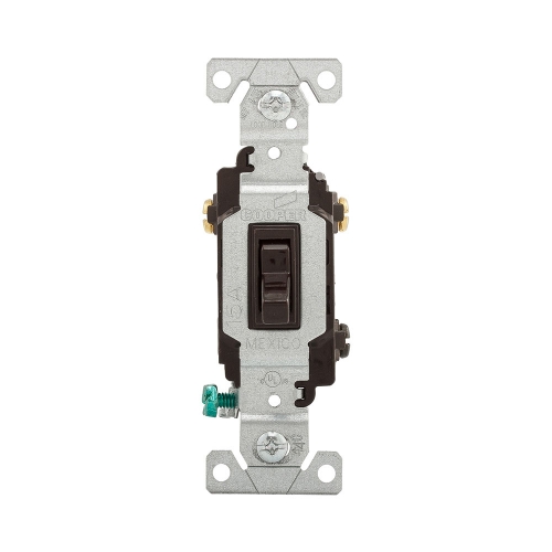 Eaton Wiring 15A Toggle Switch, Three-Way, Back & Side, 120V/277V ...