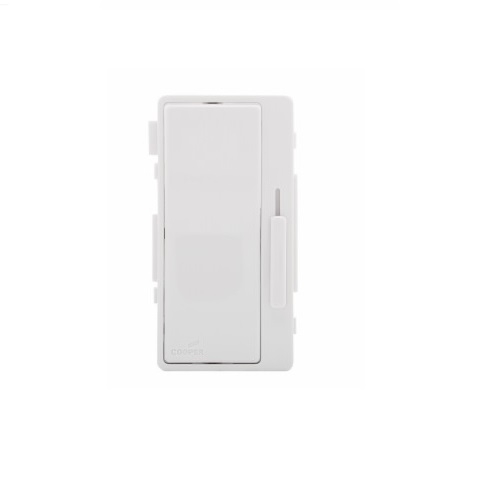 Eaton Wiring Color Change Faceplate for 600W Decora Dimmer, White ...
