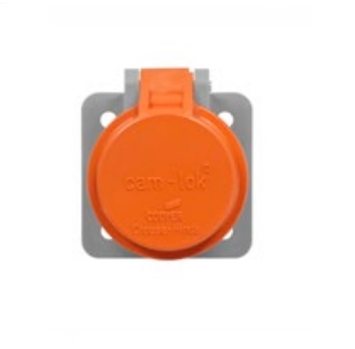 Eaton Wiring Cam-Lok Receptacle Cover, NEMA 3R, Orange (Eaton Wiring ...