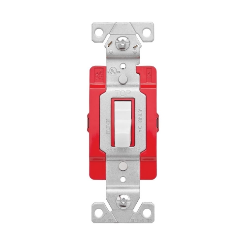Eaton Wiring 20A Heavy-Duty EZ Link Toggle Switch, Single Pole, 120V ...
