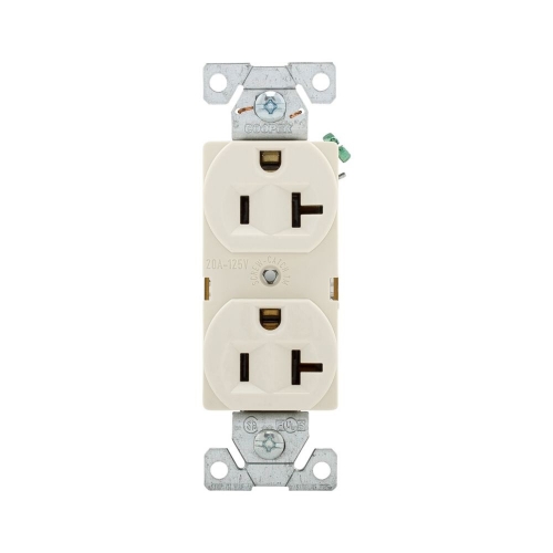 Eaton Wiring 20A Heavy-Duty EZ Link Duplex Receptacle, Split Control ...