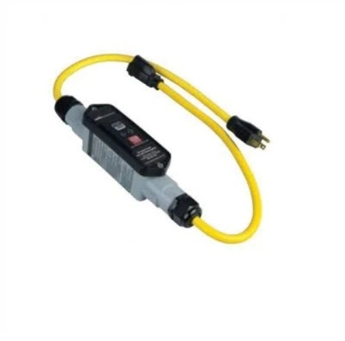Eaton Wiring 20 Amp Portable GFCI Cord, Watertight, Automatic, 2 FT ...