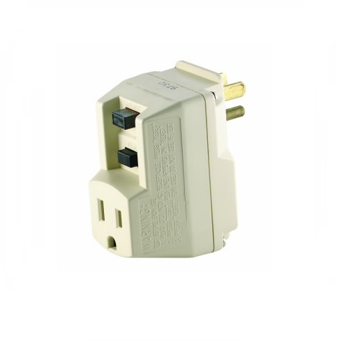 Eaton Wiring 15 Amp GFCI Plug-In Single Outlet Adapter, 120V (Eaton ...