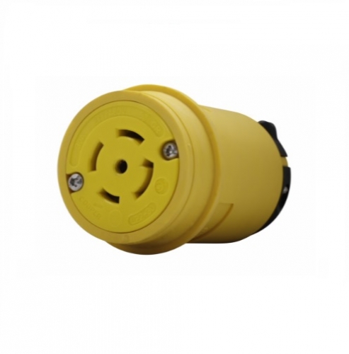 Eaton Wiring 30 Amp Locking Connector, Industrial, NEMA L22-30, 277 ...