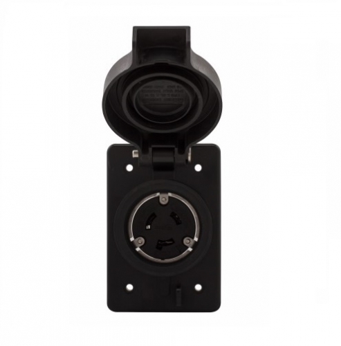 Eaton Wiring 20 Amp Locking Receptacle, NEMA L7-20, 277V, Black (Eaton ...