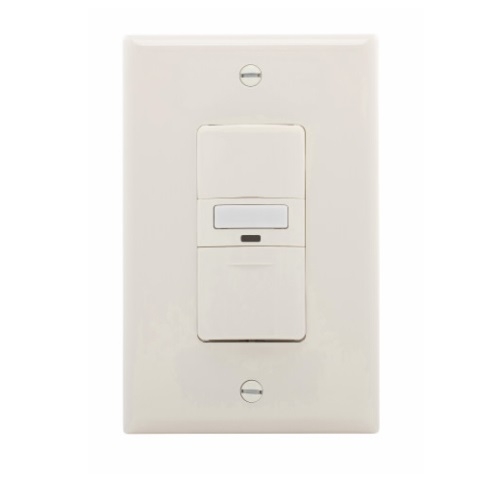 Eaton Wiring 600W Occupancy Sensor Switch w/ Nightlight, Three-Way ...