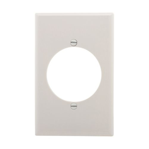 Eaton Wiring Locking Wall Plate for Outlet w/ 2.15-in Hole, Midsize, 1 ...