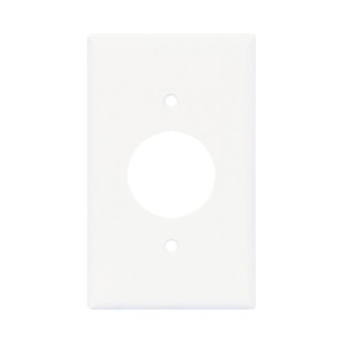 Eaton Wiring Locking Wall Plate for Outlet w/ 1.4-in Hole, Midsize, 1 ...