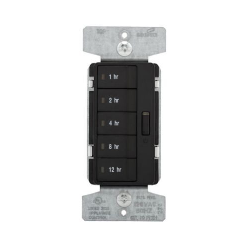 Eaton Wiring Accell Preset Hour Timer, Five Button, 1-Pole, 120V, 15 ...