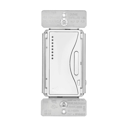 Eaton Wiring 600W Z-Wave Plus Universal Dimmer, 120V, Alpine White ...
