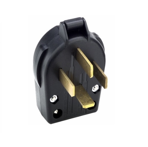 Eaton Wiring 60 Amp Electric Plug, NEMA 18-60P, 120/208V, Black (Eaton ...