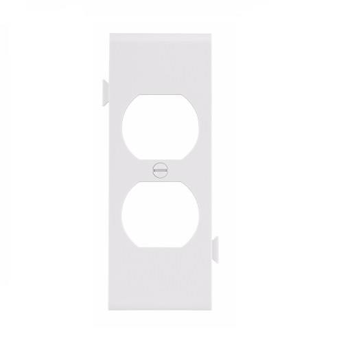 Eaton Wiring 1-Gang Sectional Wallplate, Mid-Size, Duplex Receptacle ...