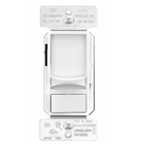Eaton Wiring 300W LED Rocker Light Dimmer Switch, Single Pole, 3-way ...