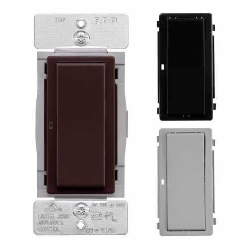 Eaton Wiring 15 Amp Wi-Fi Smart Decorator Switch, Single, 3-Way, 120V ...