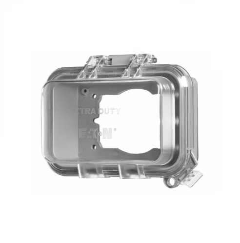Eaton Wiring While-In-Use Weatherproof Extra-Duty Cover, 1G, Horizontal ...