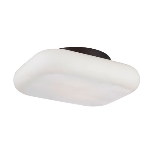 Eurofase 16W Alma Ceiling Mount, 1300 lm, 120V, 3000K, Satin Nickle ...