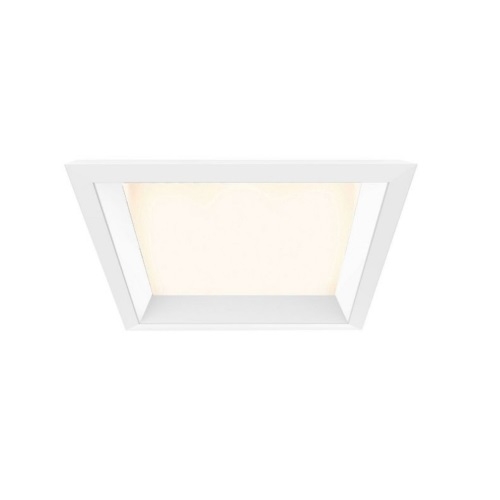 Eurofase 56W Square Diffused Lens, 4 Light, 120V, 4720 lm, 3000K, White ...