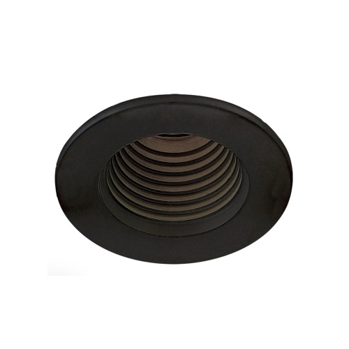 Eurofase 2.5-in 8W Recessed Baffle LED, 600 lm, 120V, 4000K, Black ...